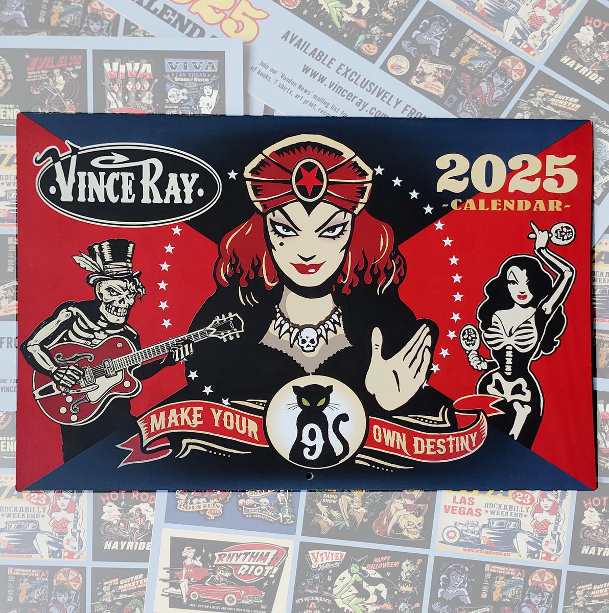 Vince Ray Calendar 2025!